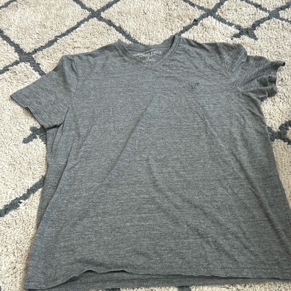 American Eagle Outfitters | Shirts | Ae Gray Basic Tee Shirt | Poshmark